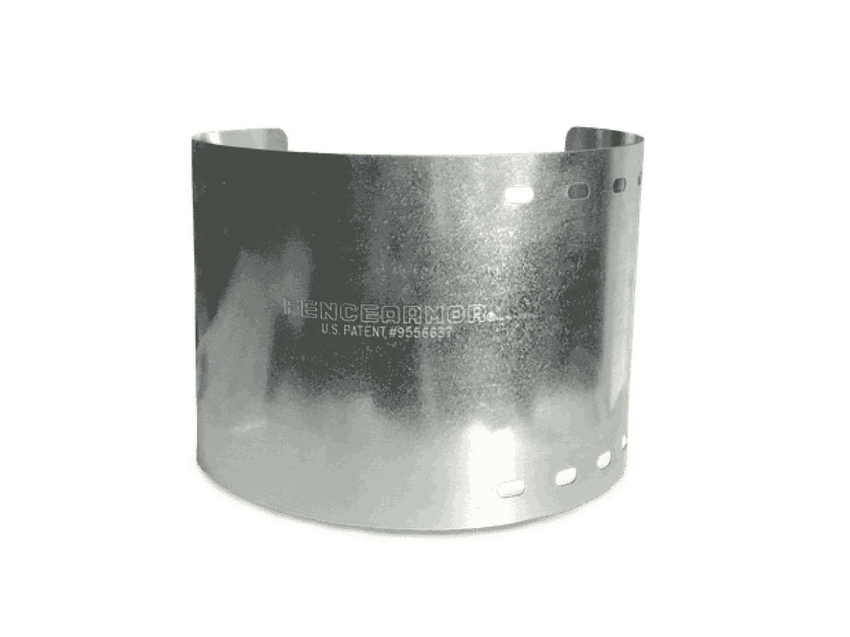 Post Trimmer Guard & Shield for Round Posts | Postsaver Shop