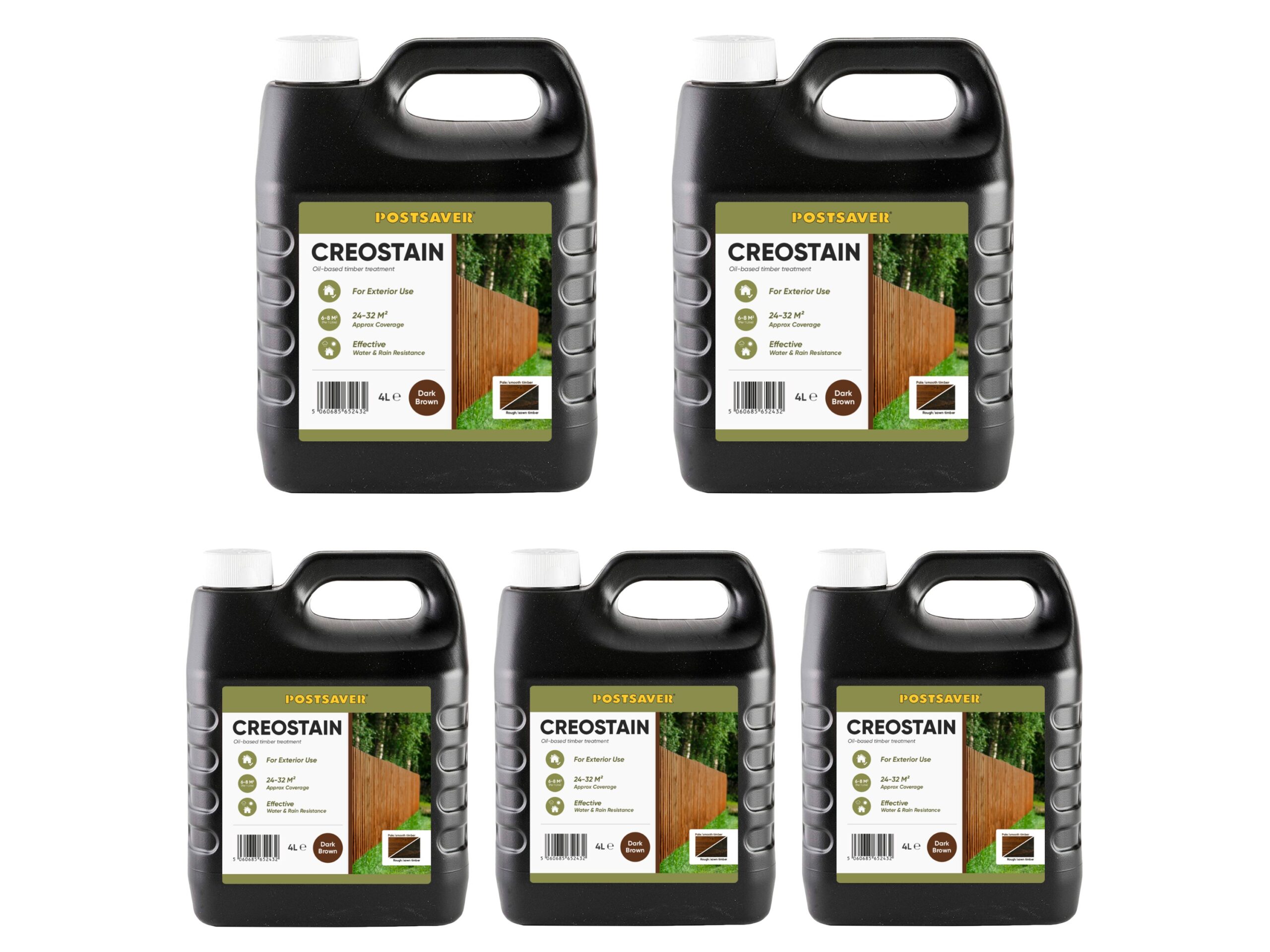 Creostain Dark Brown 20L | Creosote Alternative | Postsaver Shop