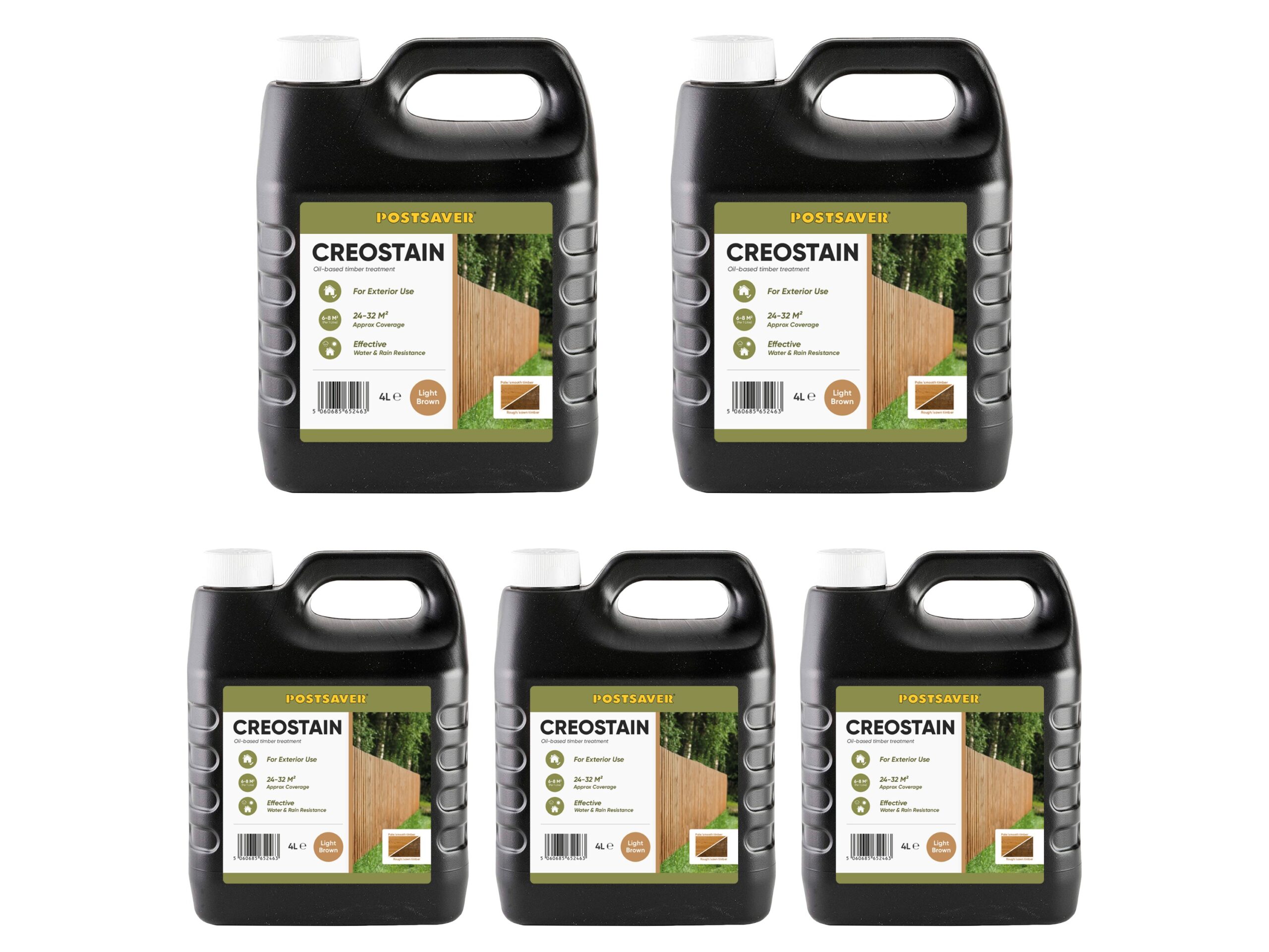 Creostain Light Brown 20L | Creosote Substitute | Postsaver Shop